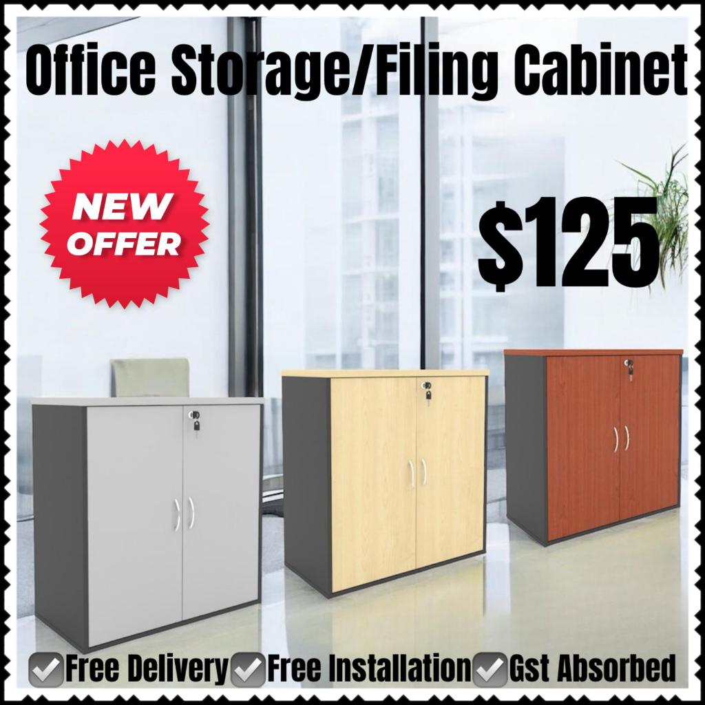 Office Filling Cabinet/ Storage Cabinet/ Home/ Shelf (GD880) | Shopee ...