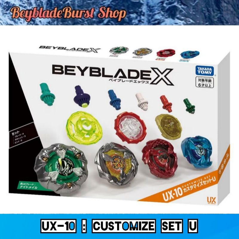 UX-10 UX10 Customize Set U Knight Mail Beyblade X Takara Tomy | Shopee ...