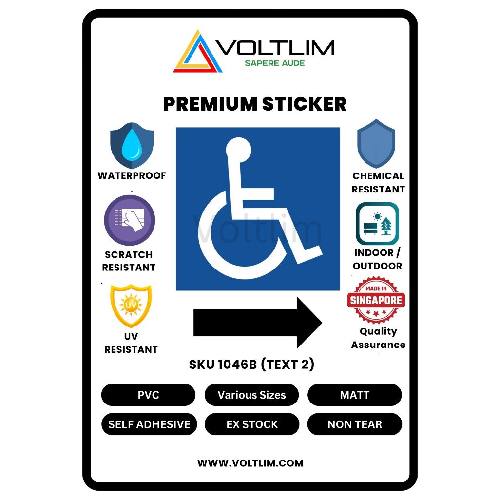 International Symbol of Access for Persons with Disabilities (PWD ...