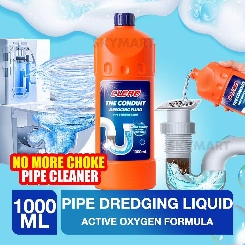 1000ml Drain Declogger Drain Cleaner Pipe Cleaner Choke remover Pipe ...