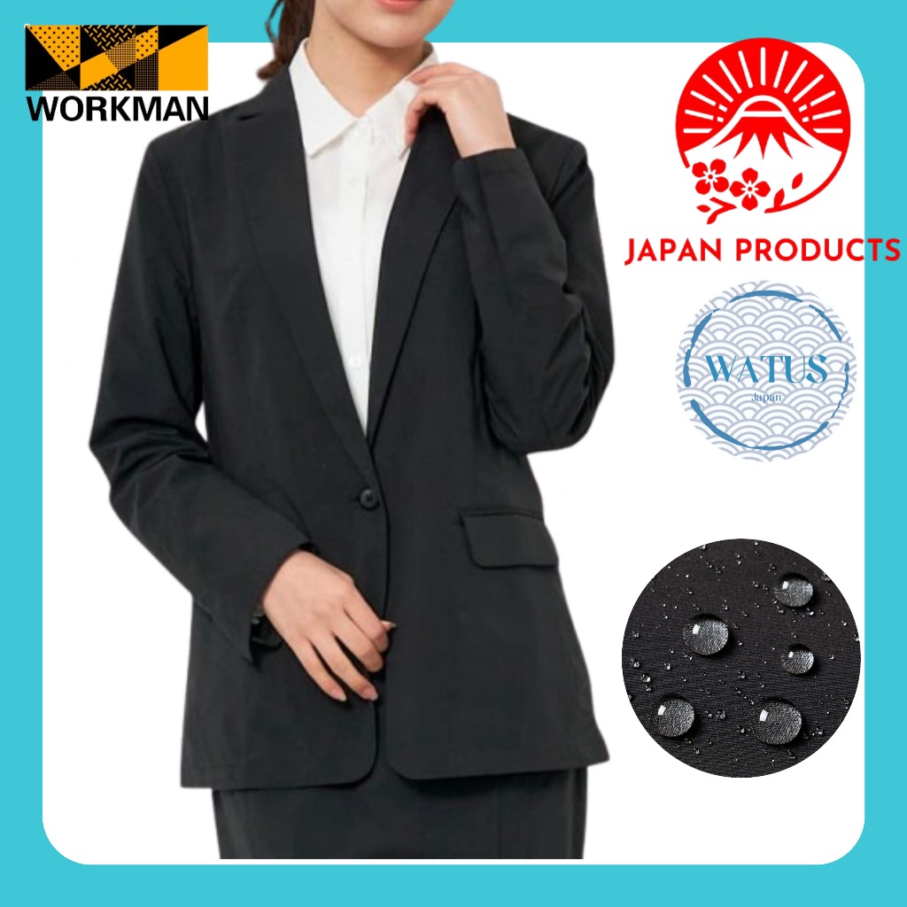 【Direct from Japan】WORKMAN Women's suit jacket made with Solotex(R ...