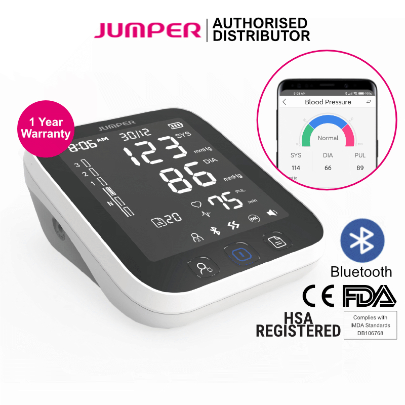 [Jumper] Electronic Blood Pressure Monitor (JPD-HA121) (Bluetooth ...