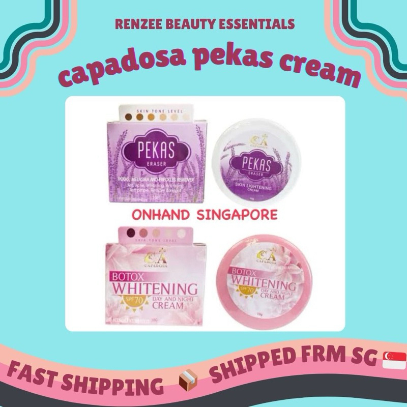 [ONHAND] Capadosa Pekas Cream Eraser, Botox cream Pekas Melasma Remover ...