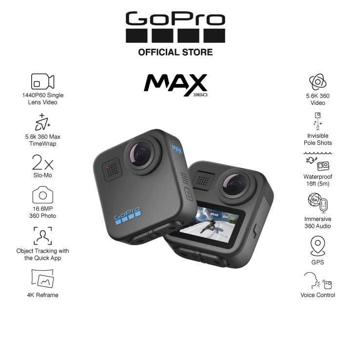 (NEW) GoPro MAX 360 Action Camera 2025 [Use Code GOPROXRFW to Win ...