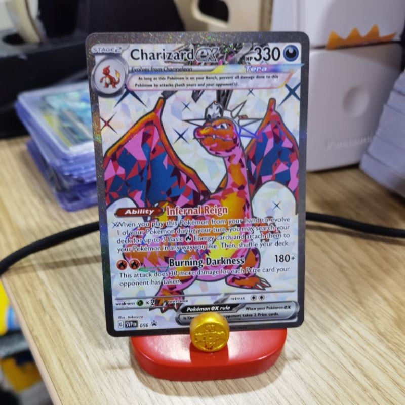 Charizard ex - SVP056 - Promo Charizard ex Premium Collection Box ...