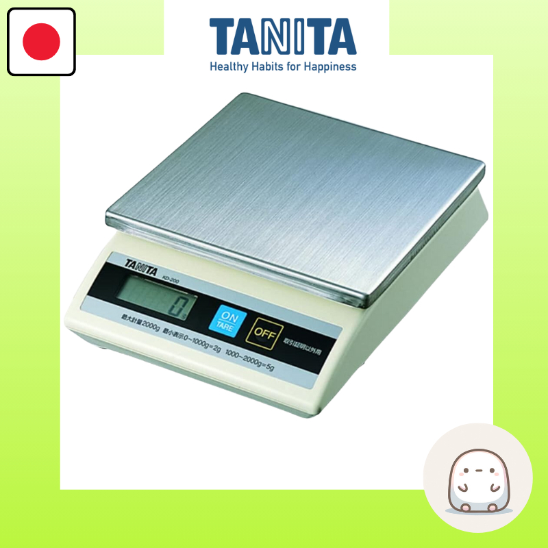 Tanita Kitchen Scale Commercial Waterproof Tabletop Scale KD-200 1kg ...