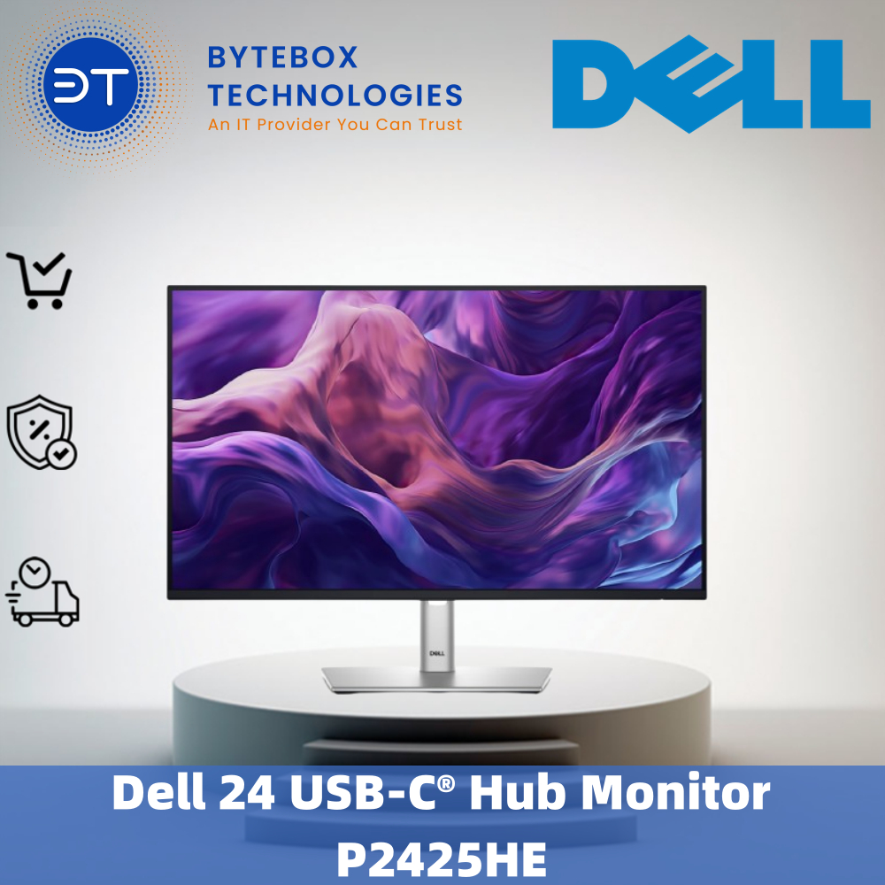 Dell 24 USB-C Hub LED-backlit LCD Pivotable Monitor P2425HE(24" IPS ...
