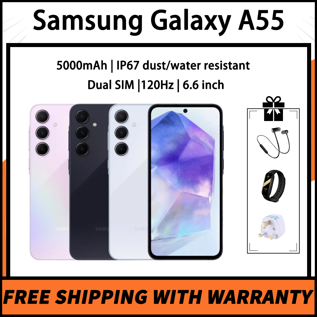 Samsung Galaxy A55 5G | 12GB RAM + 256GB ROM | 8GB RAM +258 ROM Samsung ...