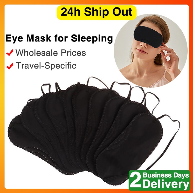 [SG]Blindfold Sleeping Eye Mask Breathable Travel Fast Sleep Eye Cover ...
