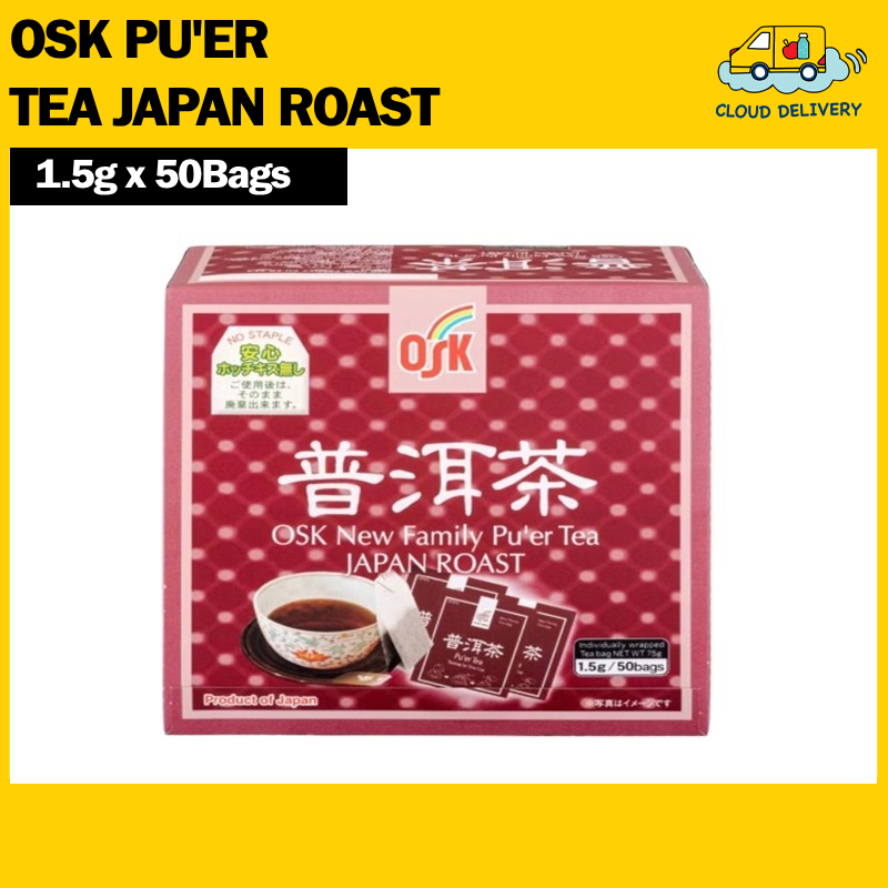 OSK Pu'Er Tea Japan Roast (50s x 1.5g) | Shopee Singapore