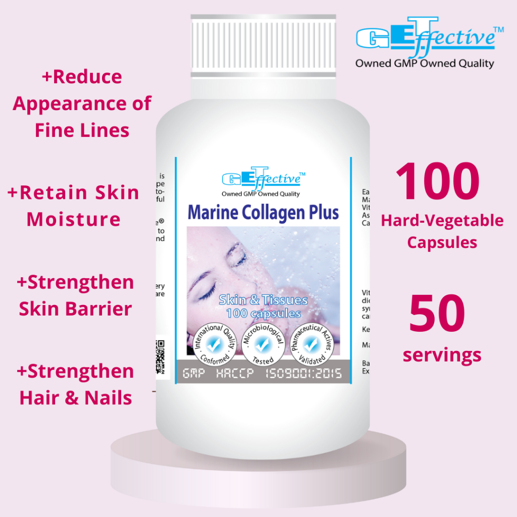 GET Effective Marine Collagen Plus - Retains Skin Moisture / Strengthen ...