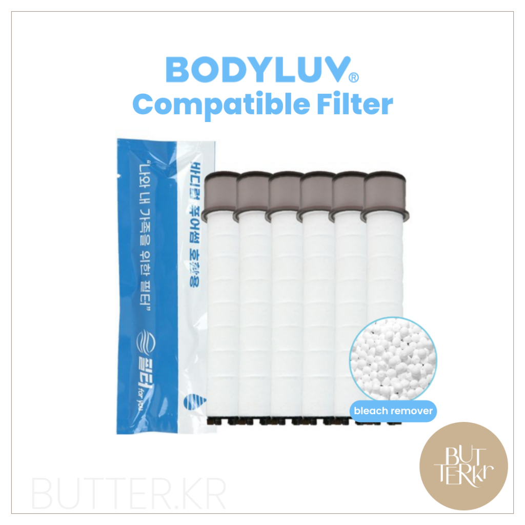 BODYLUV Puresome Shower head Compatible Filter Refill Bodyluv filter ...