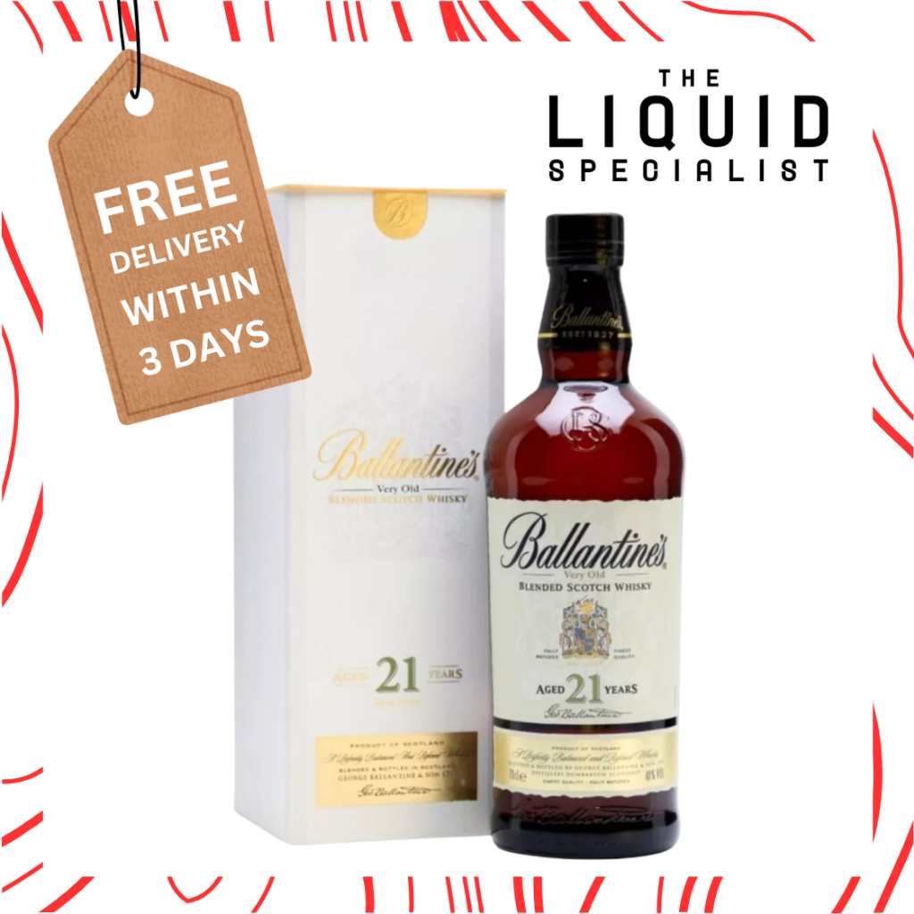 Ballantines 21 Year Old Blended Scotch Whisky – 70cl | Shopee Singapore