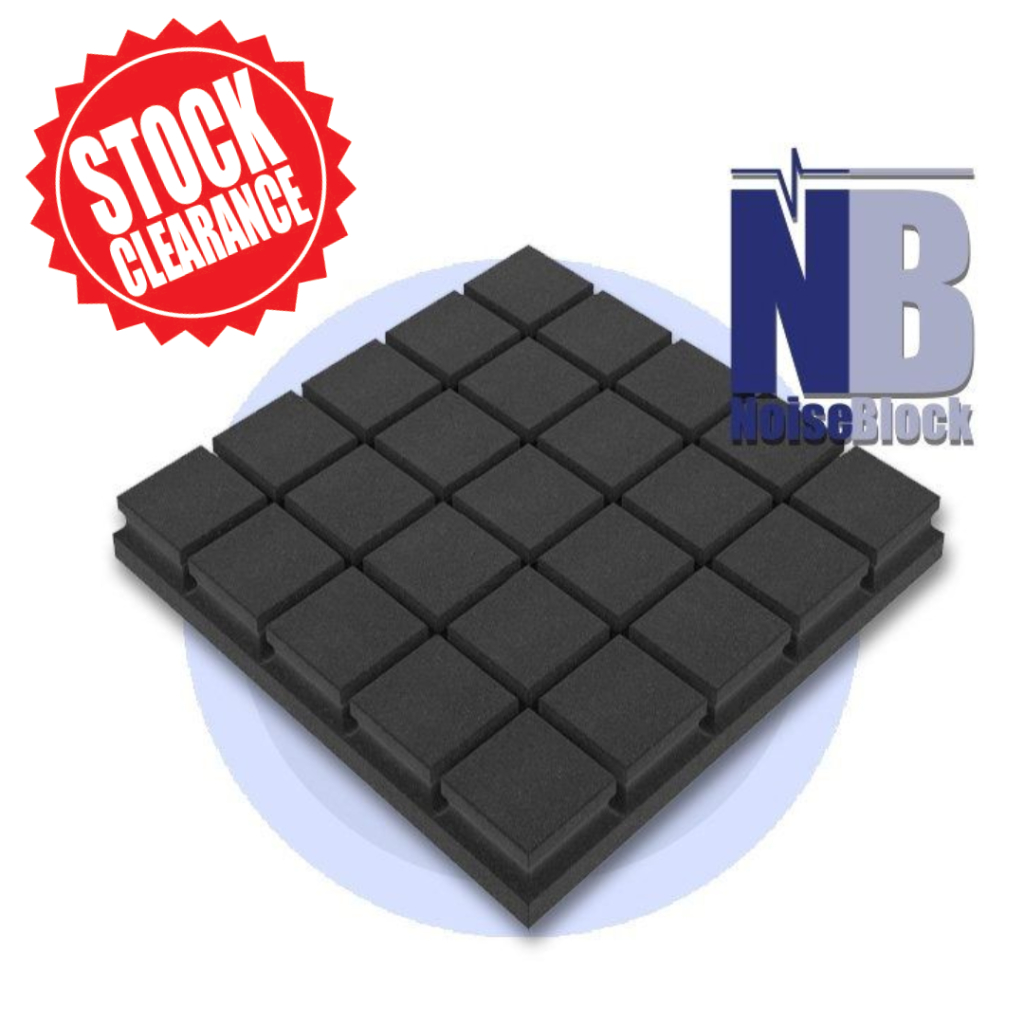 NoiseBlock™ Cube-O-Metric Acoustic Panel, Soundproof Foam, Music Studio ...