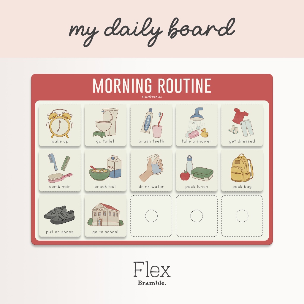 Bramble – Morning, Afternoon, Evening Boards + Routine Packs | Daily ...