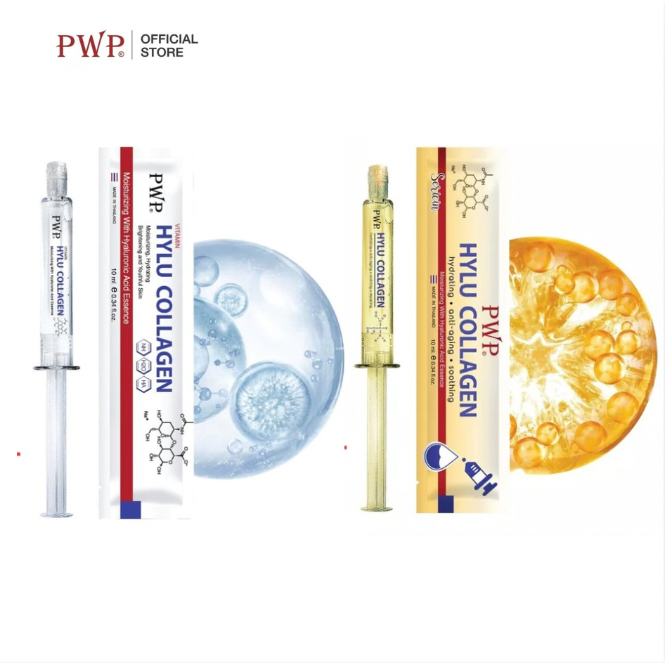 [SG SELLER] PWP HYLU COLLAGEN MOISTURIZING WITH HYALURONIC ACID ESSENCE ...