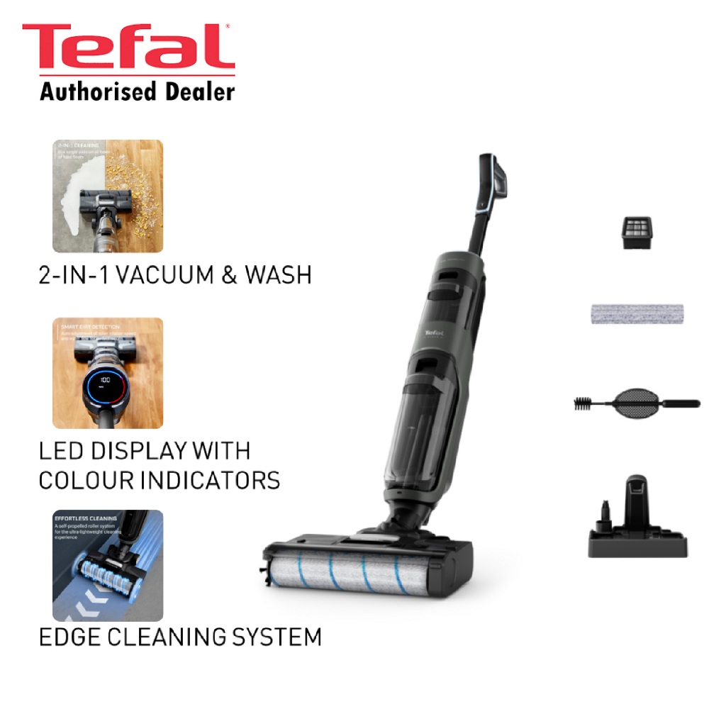 Tefal X-Clean Wet & Dry Handstick Vacuum GF5035 | Shopee Singapore