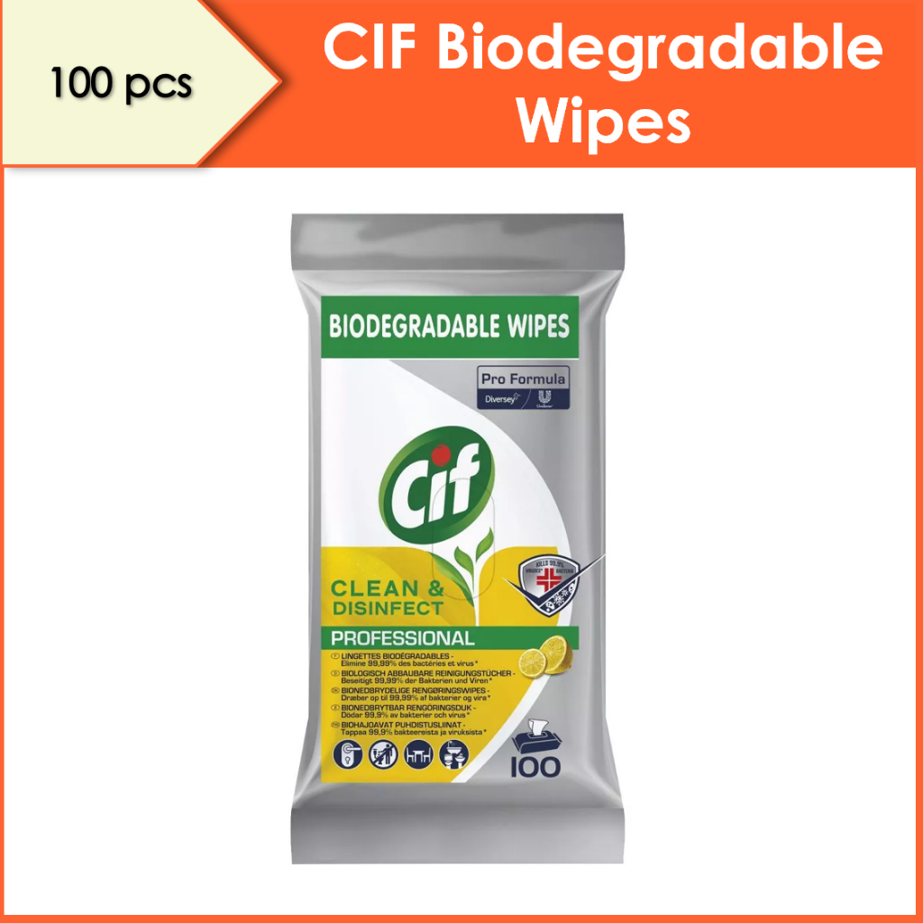 CIf Power & Shine Wipes / CIf Wipes Universal Fresh Multi-Purpose 30/60 ...