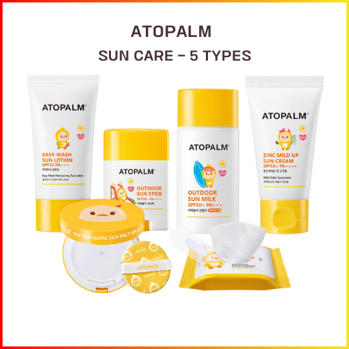 ATOPALM SUNSCREEN for Kids / EASY-WASH SUN LOTION / OUTDOOR SUNBLOCK ...