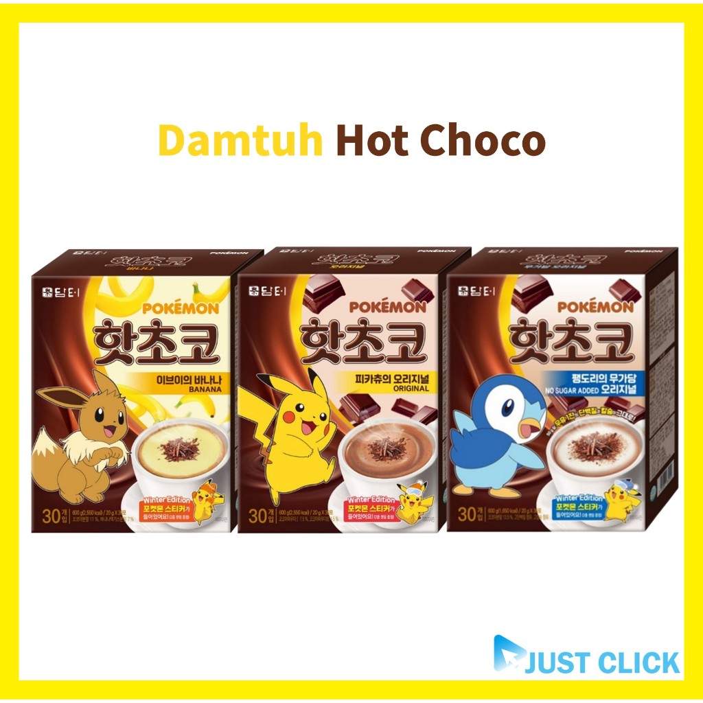 [Damtuh] Hot choco Pokemon Limited Edition HOT CHOCOLATE ORIGINAL ...