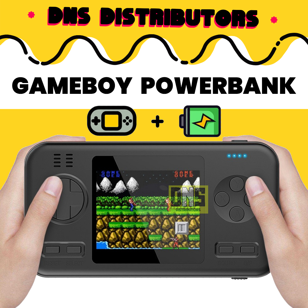 8000mAh + Powerbank Handheld 416 Games Console Mario Retro Gameboy ...