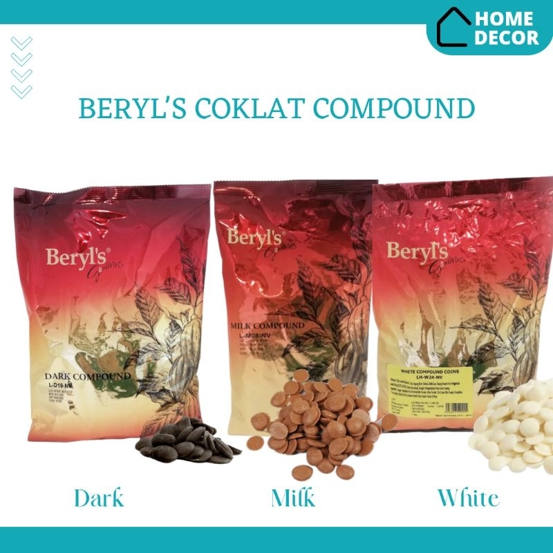 1KG beryl's chocolate compound baking topping chocolate beryl's ...