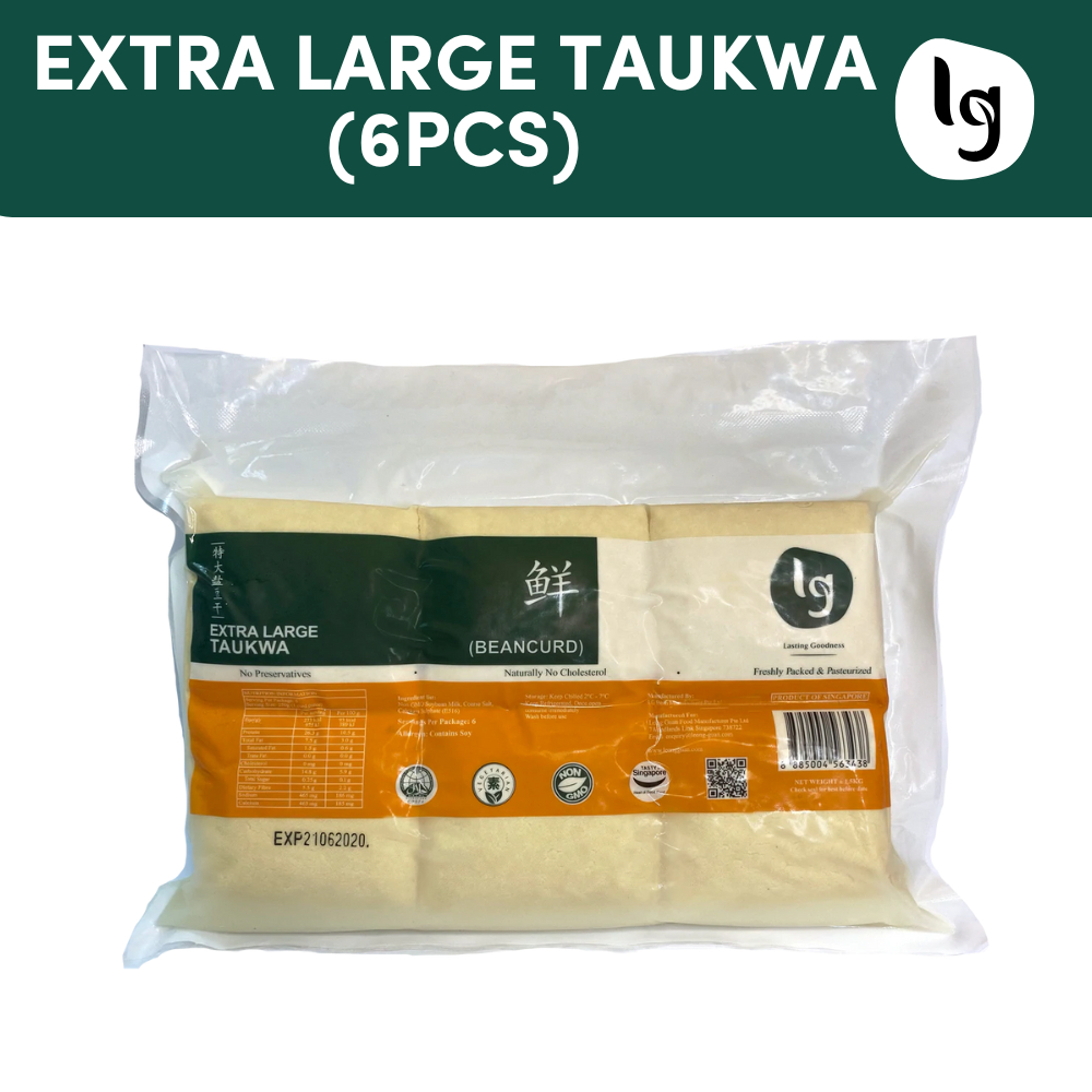 LG XL Taukwa (6pcs) 真空特大豆干 | Shopee Singapore