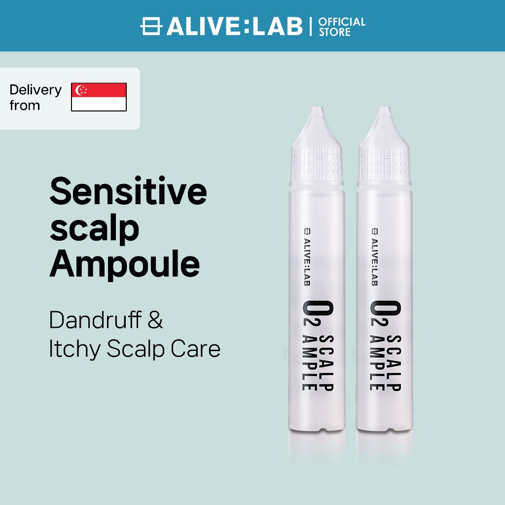 ALIVELAB O2 Scalp Serum&Ampoule, for Sensitive Scalp, Balance and ... ALIVELAB O2 Scalp Serum&Ampoule, for Sensitive Scalp, Balance and ...