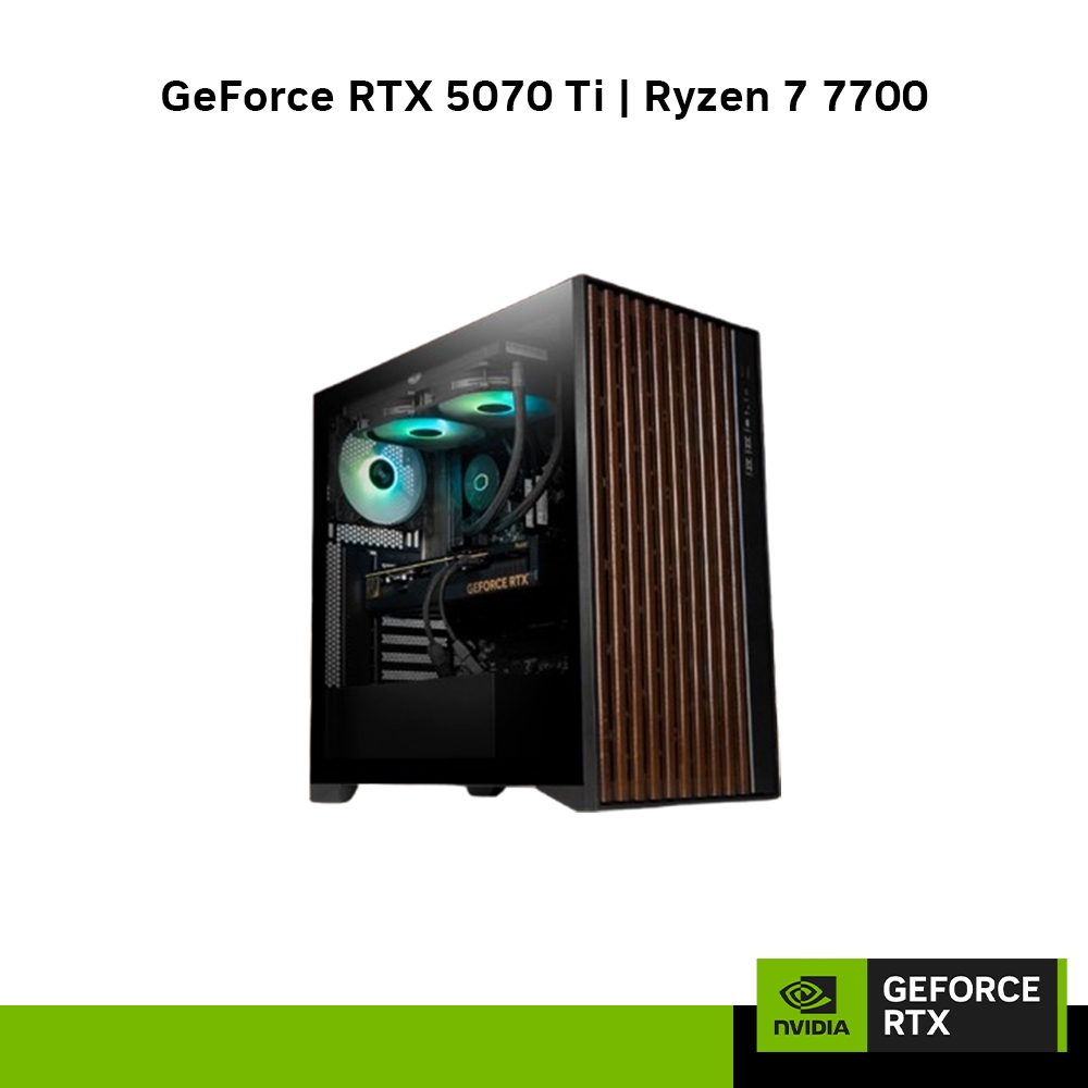 INVADER SUPREME S13 | GeForce RTX 5070 Ti | Ryzen 7 7700 GAMING DESKTOP ...