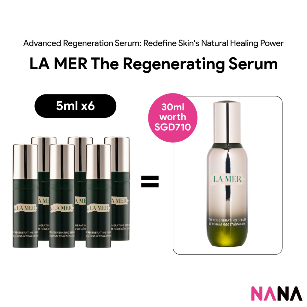 LAMER/LA MER The Regenerating Serum Sample Pack (5ml x 6/4/2) | Shopee ...