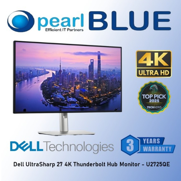 [SAME DAY DELIVERY] Dell UltraSharp 27 4K Thunderbolt Hub Monitor - U2725QE | Shopee Singapore