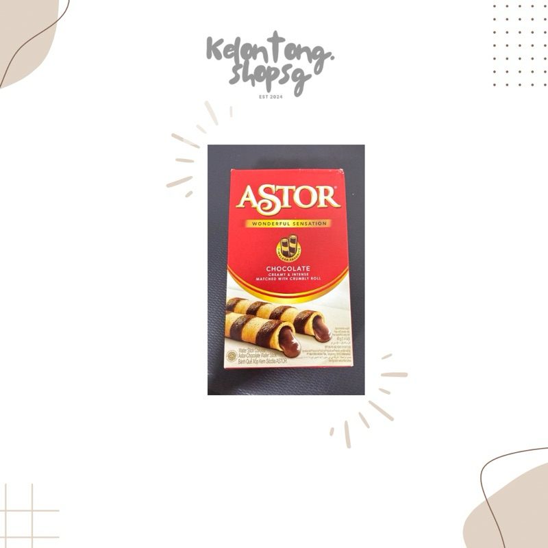 Astor Chocolate Wafer Stick 40g | Shopee Singapore