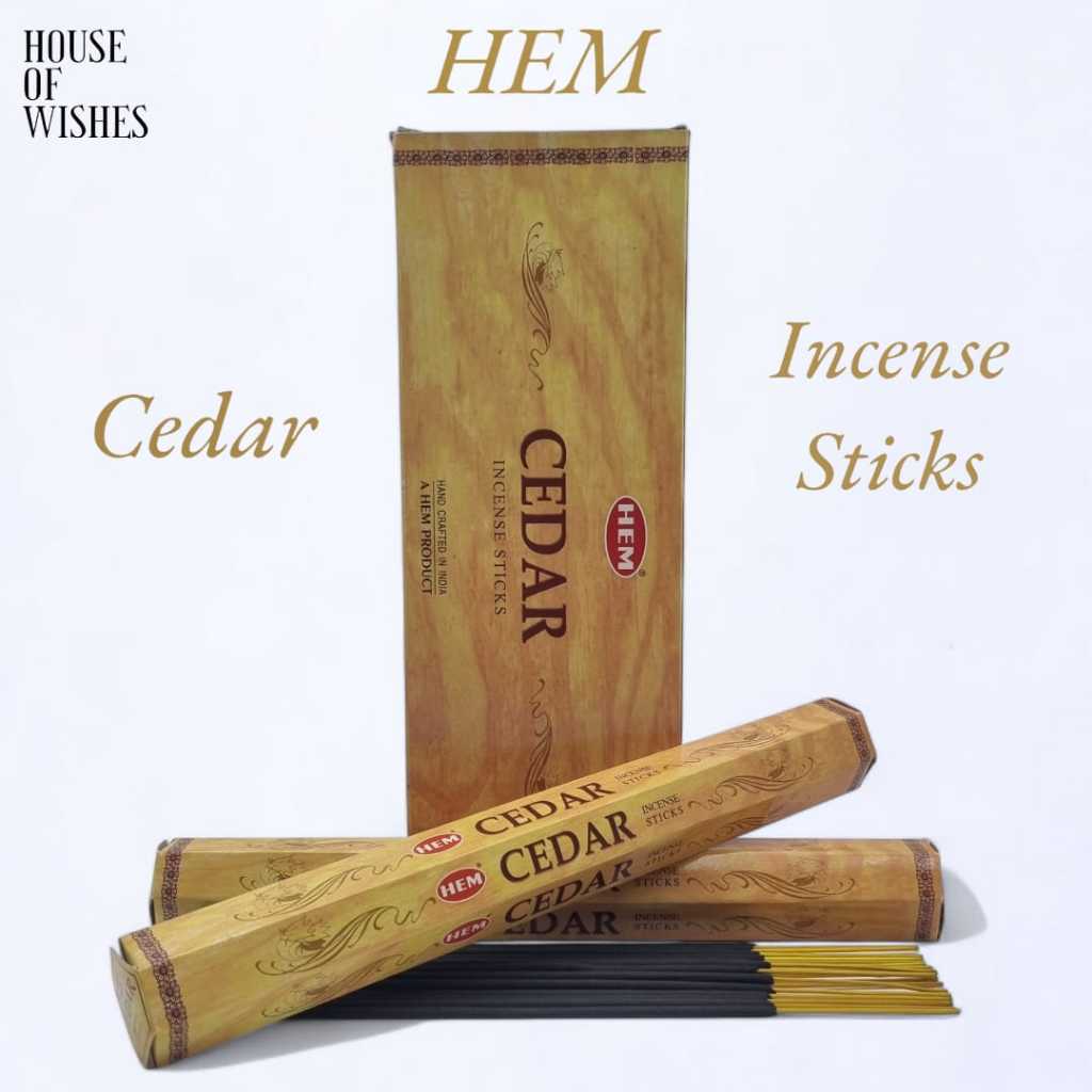 HEM - Cedar Incense Sticks (20 Sticks Per Box) | Shopee Singapore