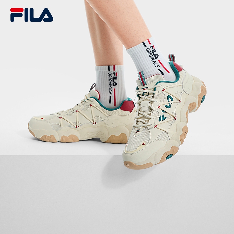 FILA CORE FASHION FLUID 6 Men Sneakers (Black / Beige) | Shopee Singapore
