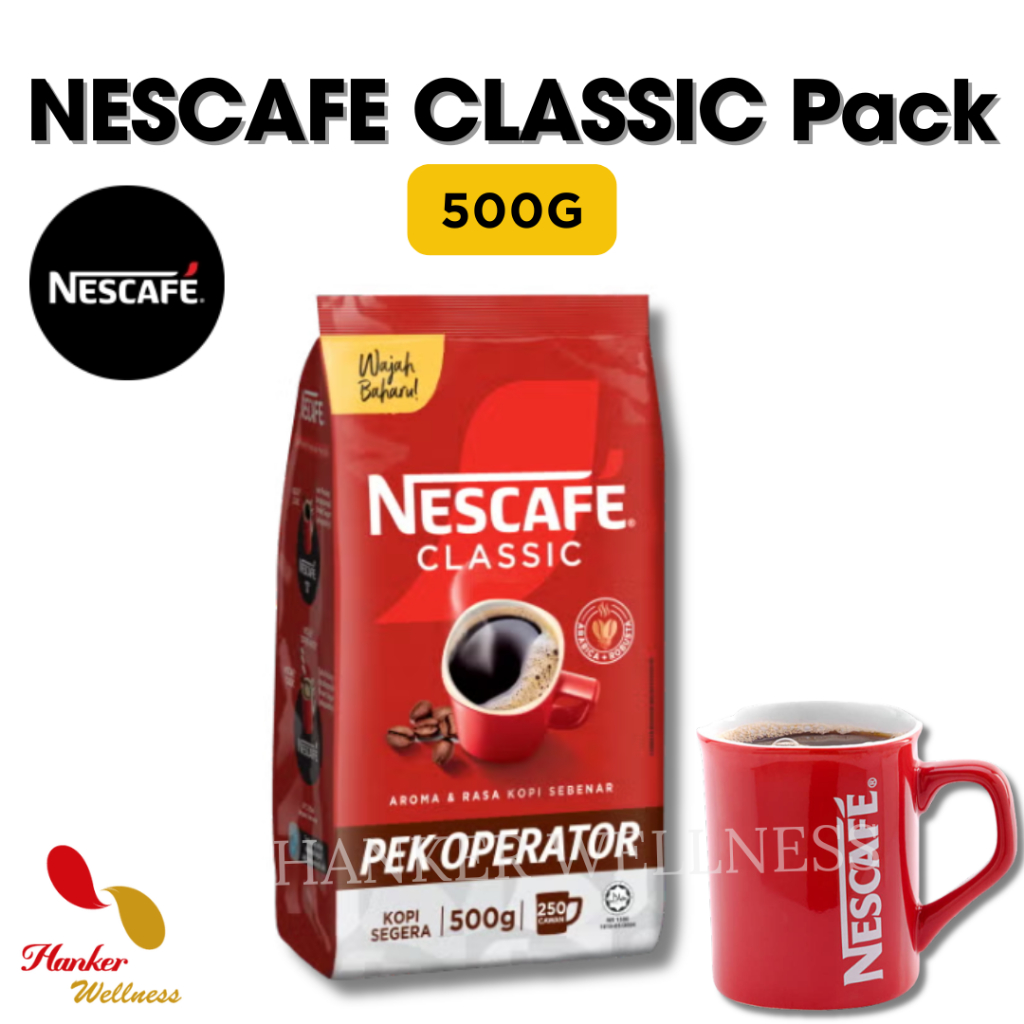 NESCAFE Classic Refill Pack 500g | Shopee Singapore
