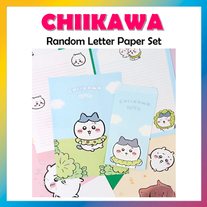 [CHIIKAWA] Random Letter Paper Set | Shopee Singapore