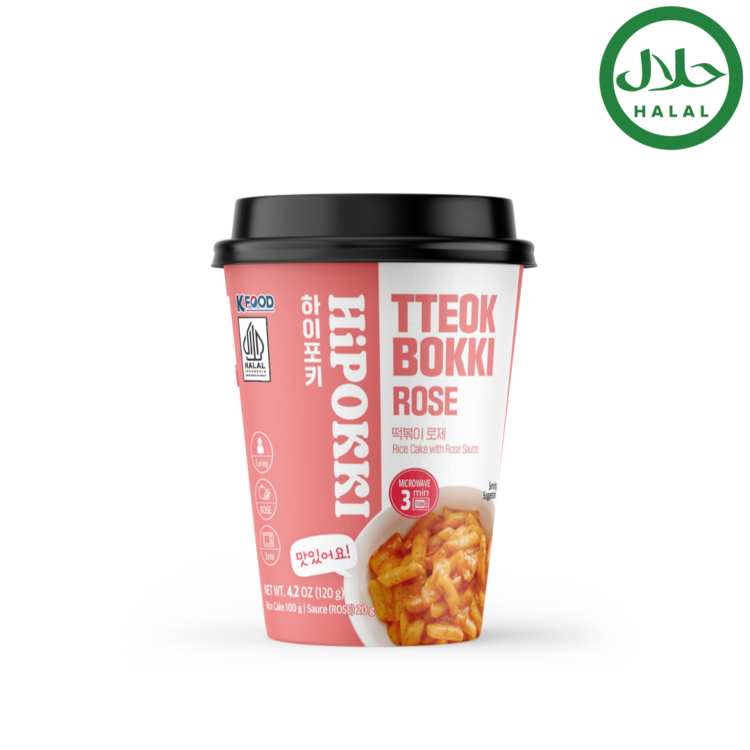 [Hayanhaessal] Tteokbokki Rose cup 120g/하얀햇살 굿볶이 로제 컵 120g | Shopee ...
