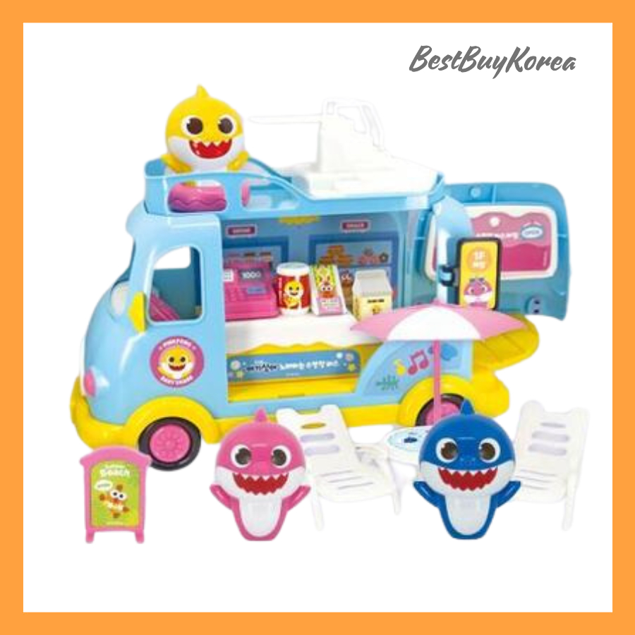 Pinkfong Baby Shark Singing Swimming Pool Bus Toy | Shopee Singapore