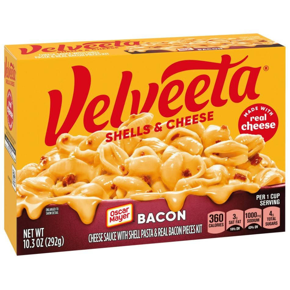 [best before 20 Nov 2025] Velveeta Shells and Cheese Bacon Macaroni and ...
