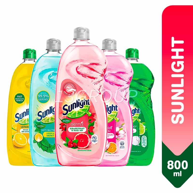 Sunlight Dishwashing Liquid, 800ml | Shopee Singapore