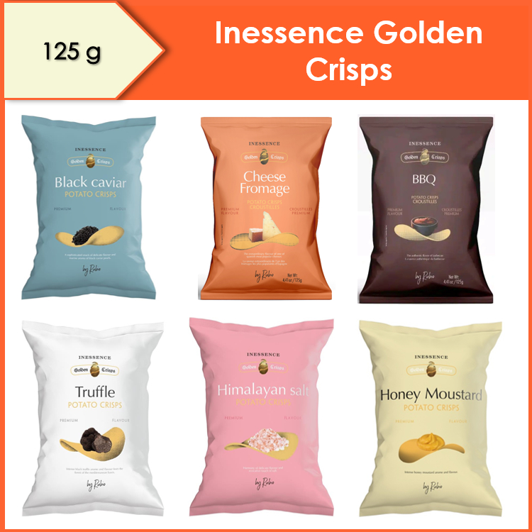 Inessence Golden Crisps - Truffle / Honey Mustard / Himalayan Salt ...