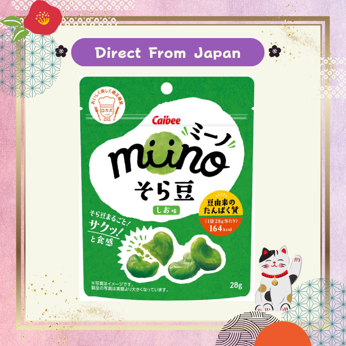 miino Calbee miino soramame shio-flavoured snack snack snack soramame locavore 28g | Shopee ...