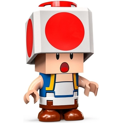 Original Lego Super Mario - Toad (Surprised) 71407 Figure new | Shopee ...