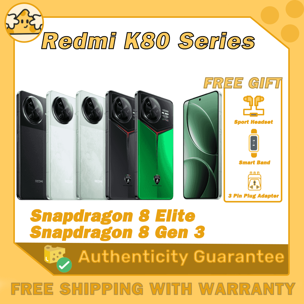 Xiaomi Redmi K80 Pro Snapdragon 8 Elite/Redmi K80 Snapdragon 8 Gen 3 2K OLED Redmi K80 Pro ...
