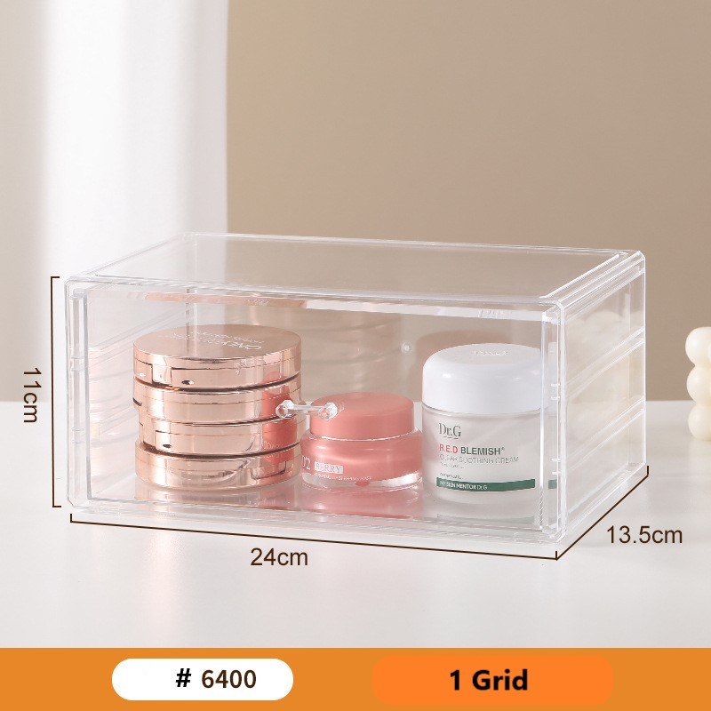 Cosmetic Storage Box Makeup Organiser Skincare Container Gift Lipstick ...