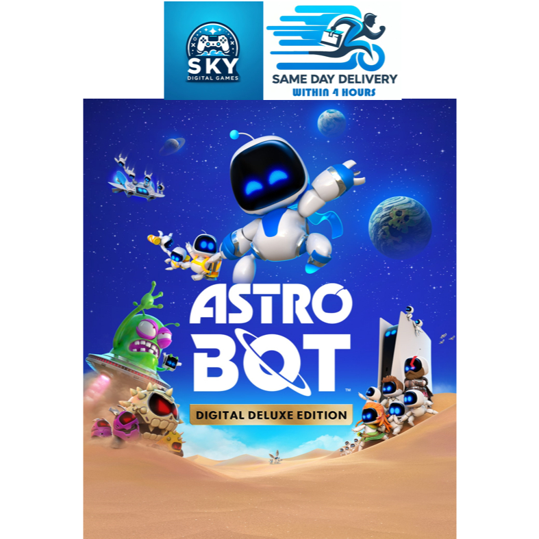 Ps5 PlayStation Digital Game Astro Bot (Digital Deluxe Edition) | ASTRO BOT - Standard Access ...
