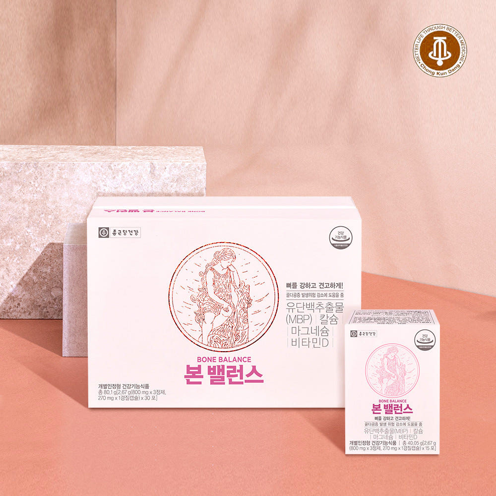 Chong Kun Dang Health Bone Balance Calcium Magnesium Vitamin D - 1 ...