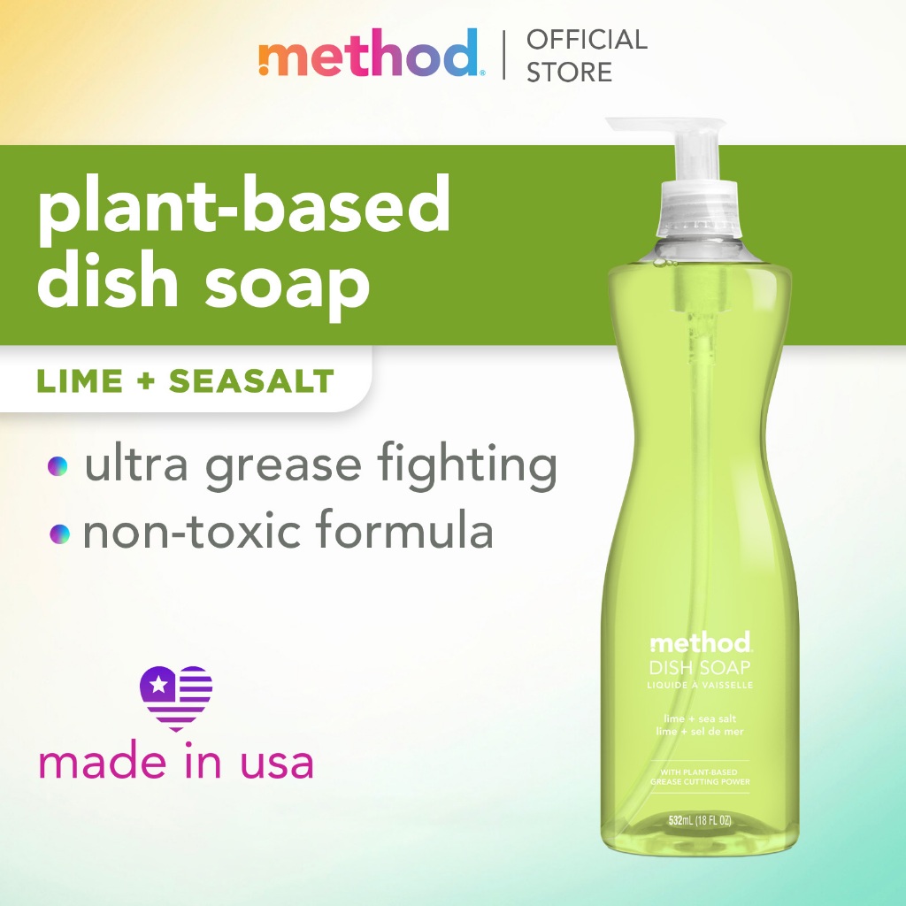 Method dish soap - lime+sea salt 532ml | Shopee Singapore