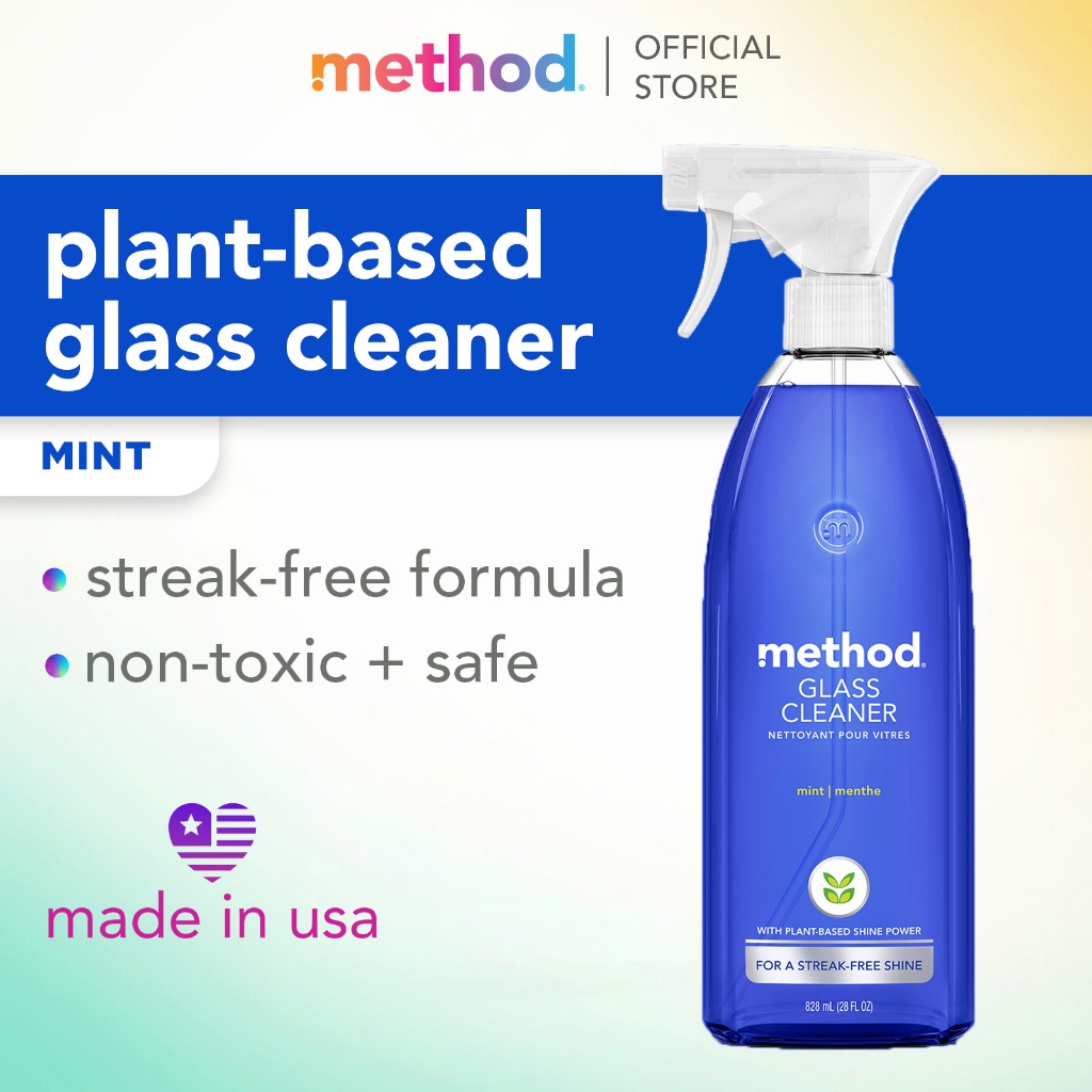 Method glass + surface cleaner - mint 828ml | Shopee Singapore