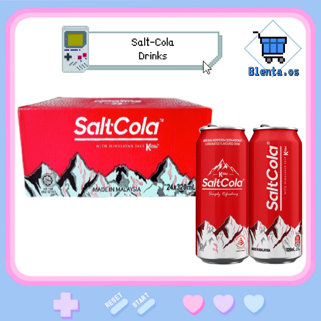 Salt-Cola with Himalayan Salt 320ml x 12Cans /24Cans🔥SG READY STOCK🔥 ...